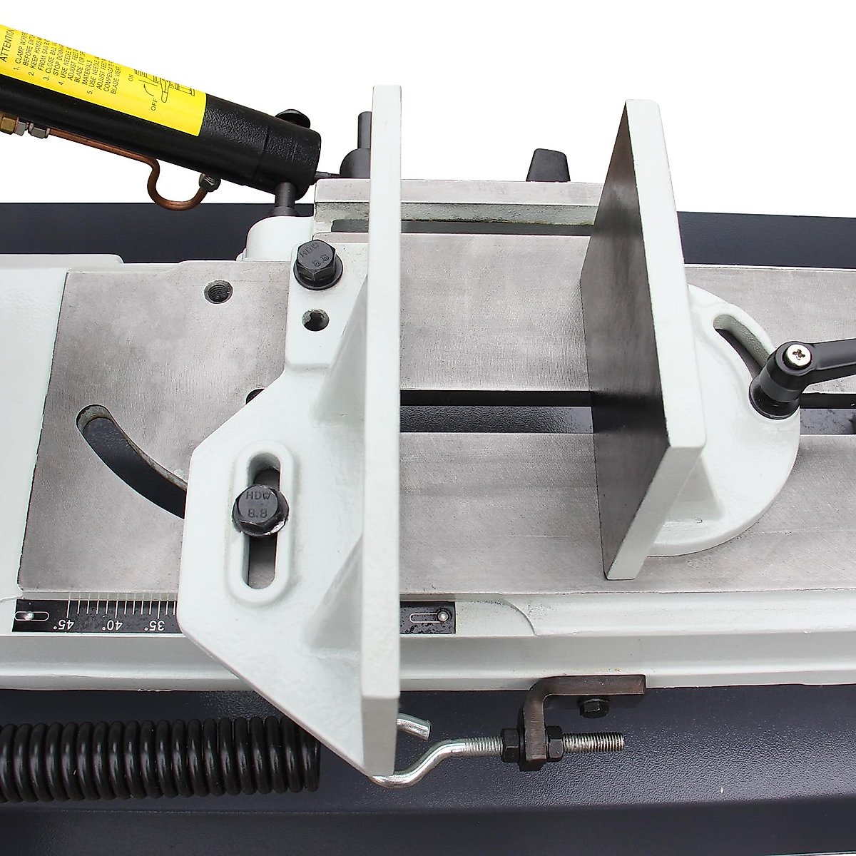 KAKA Industrial BS-912B horizontal bandsaw 9"x12"Horizontal Metal Cutting Band Saw 4 Steps Blade Speed Metal Band Saw, Space Saver Movable Metal Cutting Band Saw 115V&230V Dual Voltage Prewired 1PH
