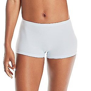Hanes Boyshorts Panties Pack, Seamless Underwear for Women, Comfort Flex Fit, Multipack(Colors May Vary)