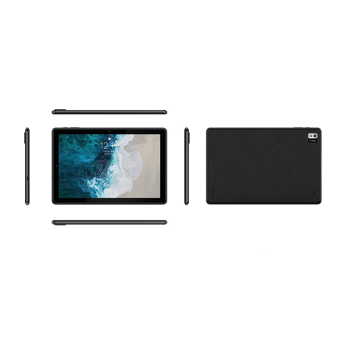 Clover Tablet,10.1 inch Android 13 Tablet PC,4GB RAM,64GB ROM,WiFi,Dual Camera,FHD Display,5000mAh(Black)