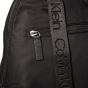 Calvin Klein Georgina Nylon Organizational Backpack, Black