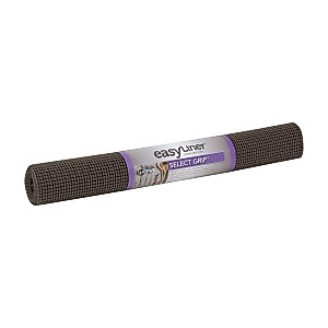 Duck Brand Select Grip EasyLiner Shelf and Drawer Liner, 20-Inch x 6-Feet, Non-Adhesive, Chocolate, 1142163