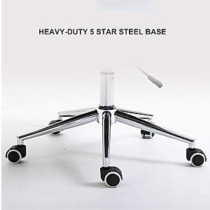 Computer Chair, Executive Computer Swivel Lounge Chair Adjustable Rolling Desk Chair with Casters for Teens Adults Bedroom Study Room (Color : #3)