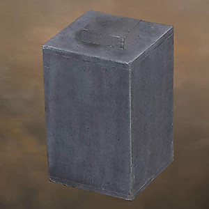 Creative Home Natural Soapstone Cotton Ball Swab Holder Bathroom Storage Jar Container Organizer