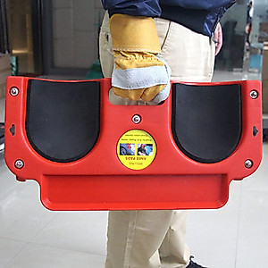 Scicalife Kneeling Pad, Rolling Knee Creeper Pad, Roller Seat Rolling Wheel Knee Cushion, Multipurpose Roller Dolly for Gardening Weeding Woodwork Construction