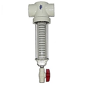 Rusco / Vu-Flow 2 Inch 250 Mesh Spin Down Sediment Water Filter 50 GPM with One Additional Replacement Screen