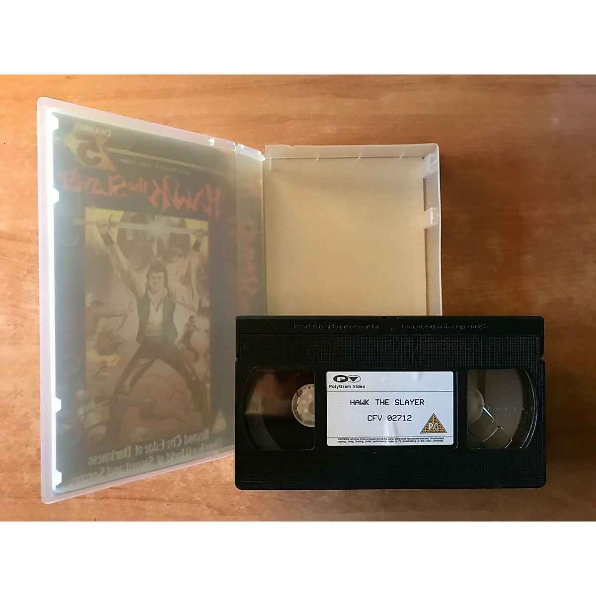 Hawk The Slayer (1980); [Channel 5] Action Fantasy - Jack Palance - Pal VHS