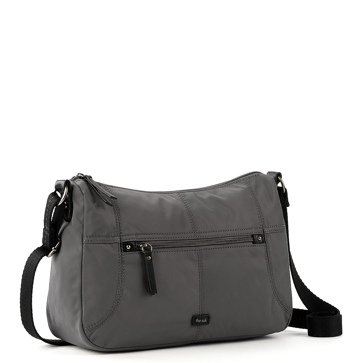 The Sak Womens Esperato Recycled Nylon Hobo, Slate, One Size US