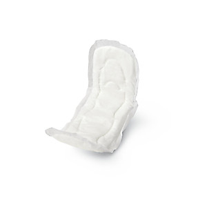 Medline Maxi Sanitary Pads with Adhesive Strip, 11", Individually Wrapped (Pack of 288)