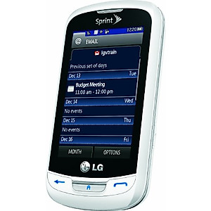 LG Rumor Reflex Phone, White (Sprint)