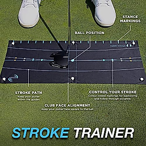 ME AND MY GOLF Stroke Trainer - Putting Arc and Aim Target - Includes Instructional Training Videos