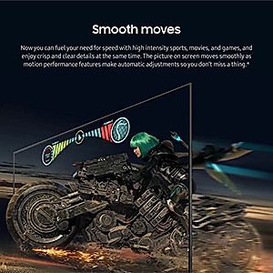 SAMSUNG 43" Class Crystal UHD CU8000 Series PurColor Object Tracking Sound Lite Q-Symphony Motion Xcelerator Ultra Slim Solar Remote Smart TV with Alexa Built-in (UN43CU8000, 2023 Model) (Renewed)