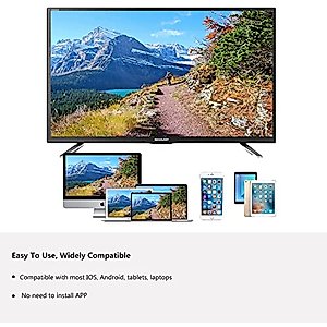 Wireless HDMI Display Adapter,Miracast Dongle,with HDMI Cable,for Streaming YouTube,Wireless HDMI Screen Mirroring,Used for iPhone Mac iOS Android Casting/Mirroring to TV/Projector/Monitor