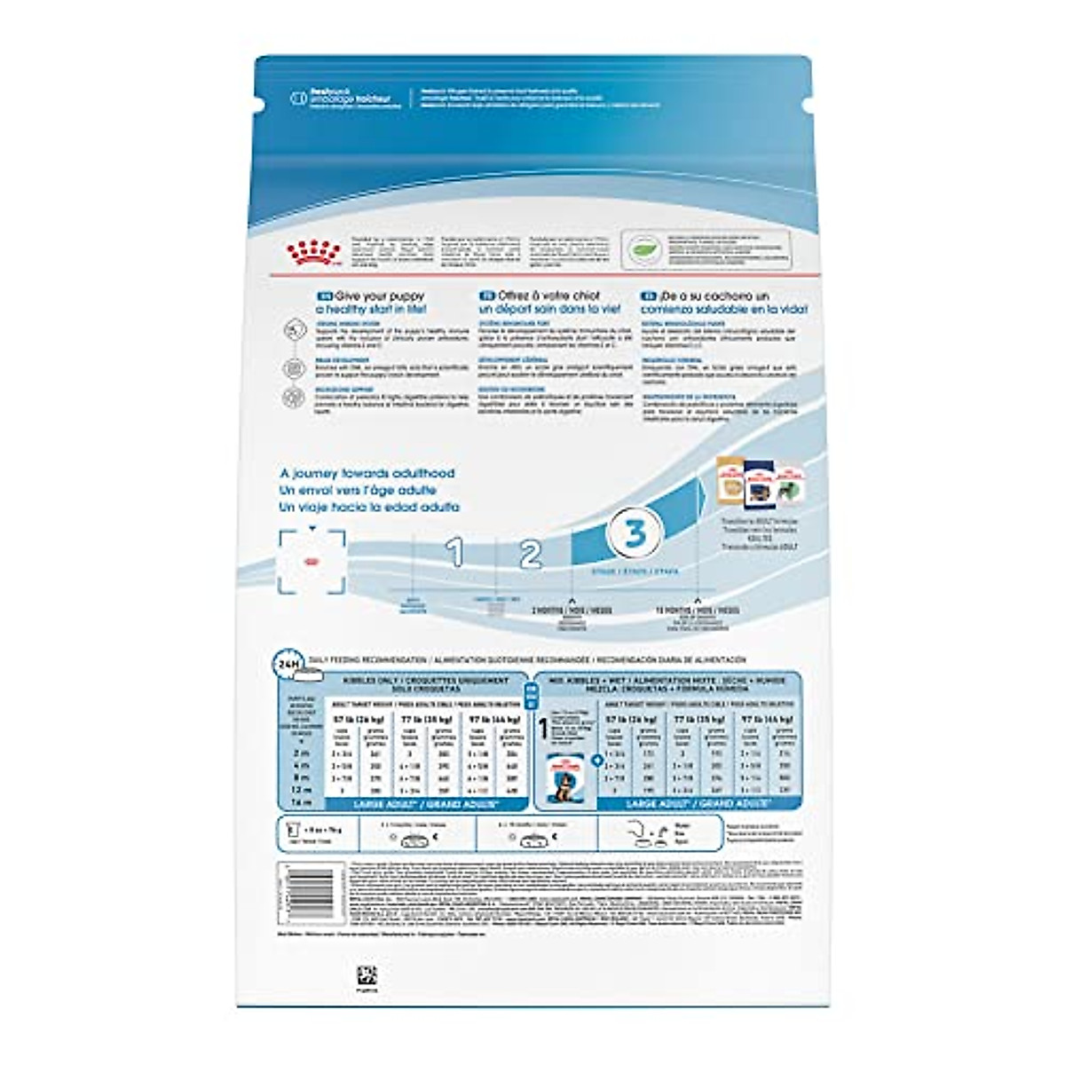 Royal Canin Size Health Nutrition Large Puppy Dry Dog Food, 30 lb Bag