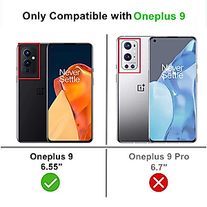 FollmeAir for Oneplus 9 5G Case (Not fit Oneplus 9 Pro), Slim Flexible TPU Bumper Shock Absorption Rubber Soft Silicone Case Cover Fit for Oneplus 9 5G (Purple Flower)