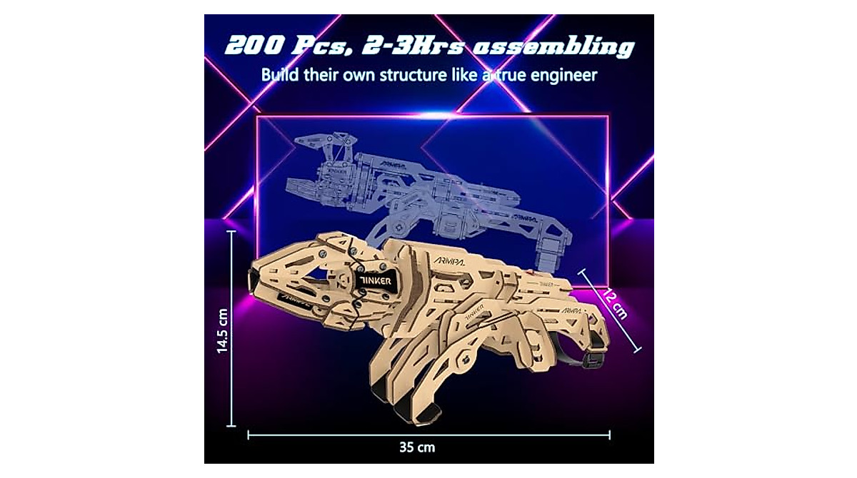 Build Your Own COWVTUJ Mechanical Claw Model Kit