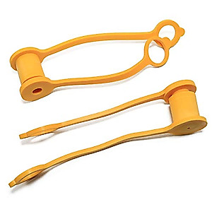 Pro Bamboo Kitchen 2 Sets Propane Joint Thread Protector 3/8" Dust Cap and Plug of Quick Valve Gas Quick Disconnect and Connect Dust Plug