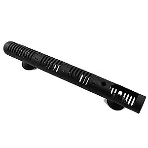 FMHXG Aquarium Heater Protective Case 30.5cm Detachable Design Black Heating Rod Sleeve Heater Guard Protector Protective Cover Guard with Suction Cups for Fish Tank Water Aquarium Heater Protector