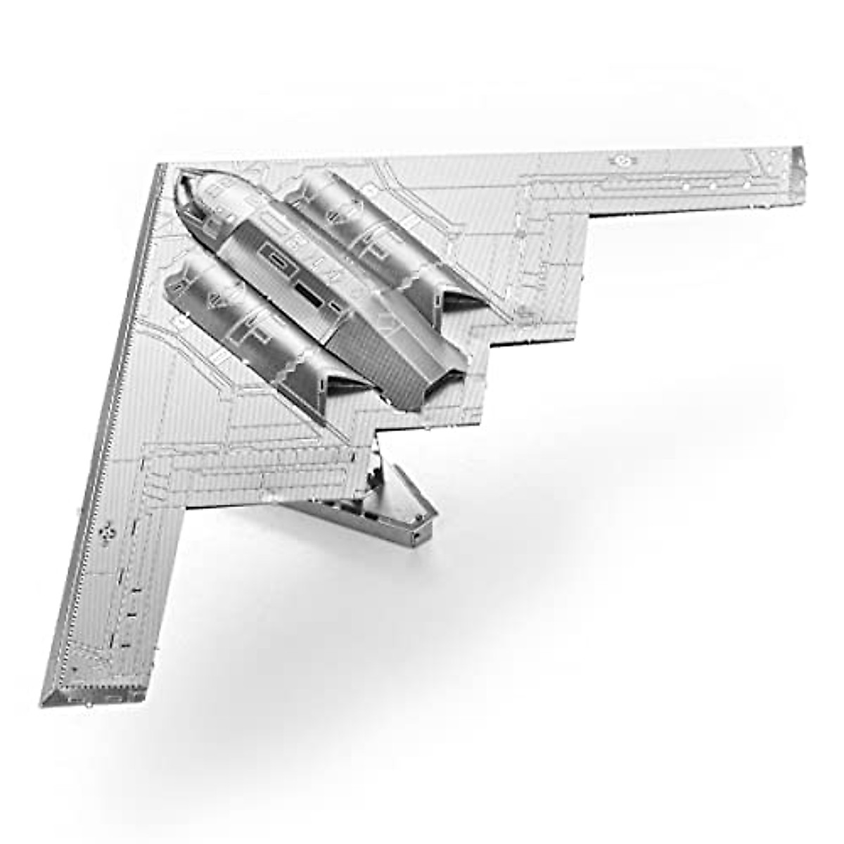 Fascinations Metal Earth Premium Series B-2A Spirit Stealth Bomber 3D Metal Model Kit