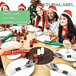 NATURALABEL Napkin Band, Paper Napkin Rings Self Adhesive 2000-Count (Assorted)