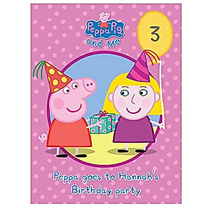 Peppa Pig Personalized Book: Your Peppa Pig Birthday Party (Pink) (Large Softback)