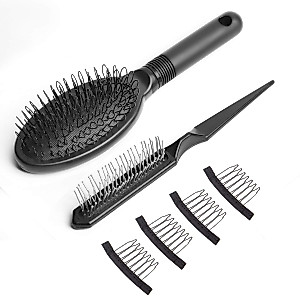 Wig Comb Set Hair Brush for Wigs Curly Hair Straight Hair Long Short Hair Professional