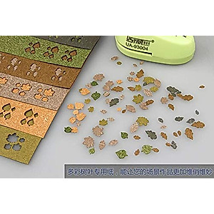 1/48 1/35 1/24 1/16 Scale Military Model Scenery Railway Layout Fake Leaves-Maker for Miniature Terrain Landscape DIY Artificial Sand Table (Oak Leaf Green)