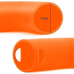 Steam Release Diverter Accessory Fits Instant pot 3, 5, 6,8 Qt Duo & Smart Models Only,Made By High Grade Food Silicone,Helps Protect Cabinets-Orange