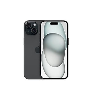 Boost Infinite iPhone 15 (128 GB) — Black [Locked]. Requires unlimited plan starting at $60/mo.