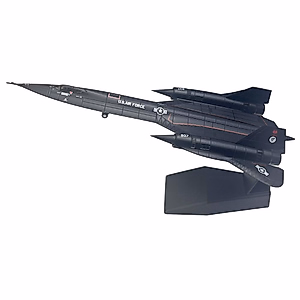 1/144 Scale US Air Force SR-71 Blackbird Reconnaissance Aircraft Metal Military Plane Diecast Model for Collection or Gift