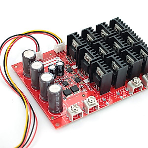 DEVMO Motor Controller,PWM DC Motor Speed Controller 10-50V 60A High Power HHO RC Driver PWM Controller Module 12V 24V 48V 3000W Extension Cord with Switch