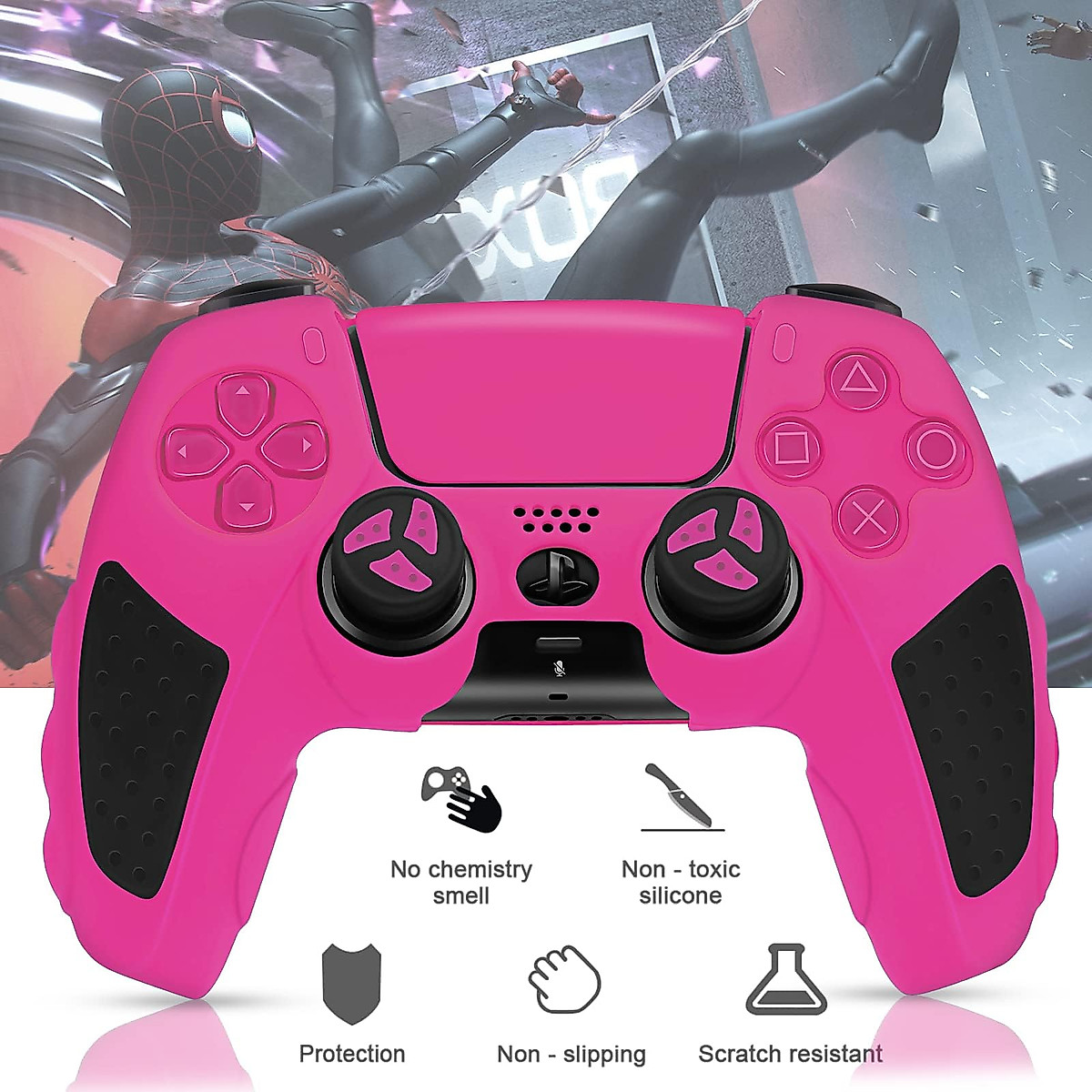SIKEMAY Compatible with PlayStation 5 Controller Skin PlayStation 5