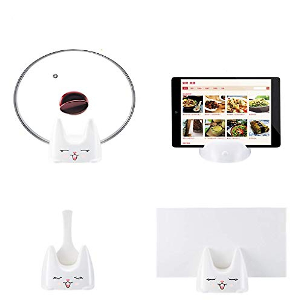 NEIDE Kitchenware Rack Adjustable Pan Pot Lids C Board Folding Organizer Stand-Single Pan Pot Lid Rack Kitchen Storage Organizer Holder Mounted Pans Lid Holder Rack Pan Lid Holder Organizer