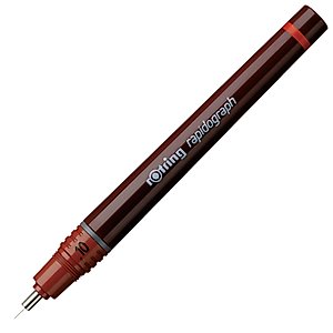 Rotring Rapidograph 0.1mm Technical Drawing Pen (S0203000)