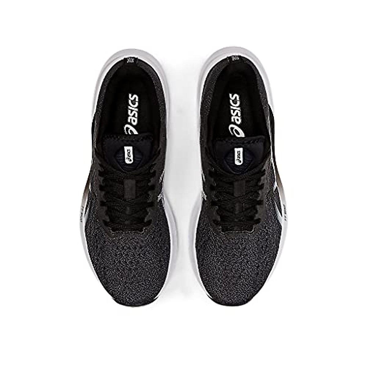 ASICS Women's DYNABLAST 2 Running Shoes, 8.5, Black/White