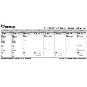 Rightline Gear Mid Size Long Bed Truck Tent (6') - Tall Bed