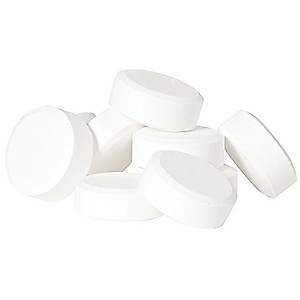 Doheny's 3 Inch Swimming Pool Chlorine Tablets | Pro-Grade Pool Sanitizer | Long Lasting & Slow Dissolving | Individually Wrapped | 99% Active Ingredient, 90% Stabilized Chlorine | 50 LB Bucket