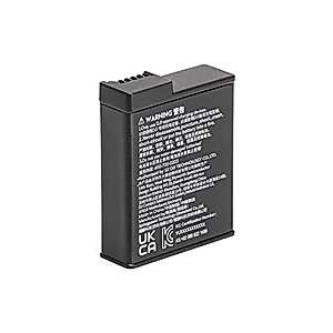 EUCAZ Osmo Action Extreme Battery and Multifunctional Battery Case Kit,for DJI Osmo Action 3,Osmo Action 4 Sport Camera,Include 2pcs Batteies and 1p Battery Case,Fast Charges for Three Batteries