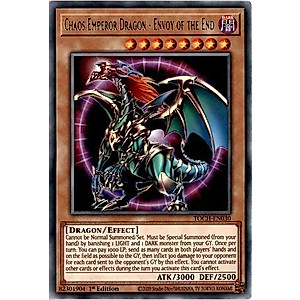 Chaos Emperor Dragon - Envoy of the End - TOCH-EN030 - Rare - 1st Edition