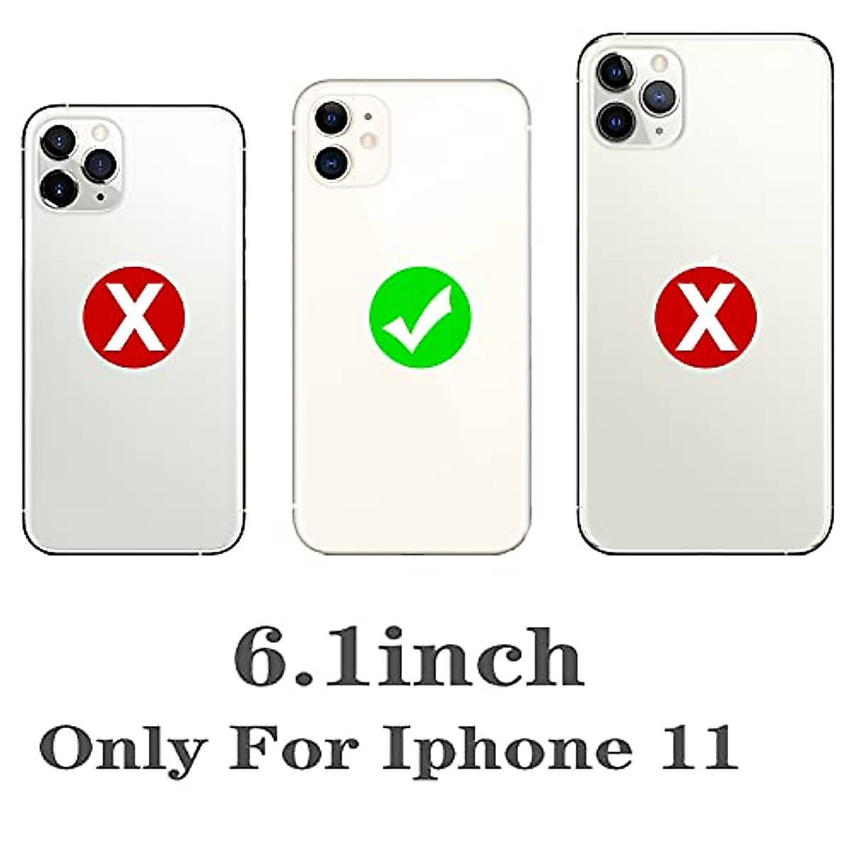 DOWINTIGER Cool iPhone 11 Case for Boys Men, Kawaii 3D Cartoon Street Fashion Shockproof Protection TPU and IMD Protective Designer Case for iPhone 11 - Black