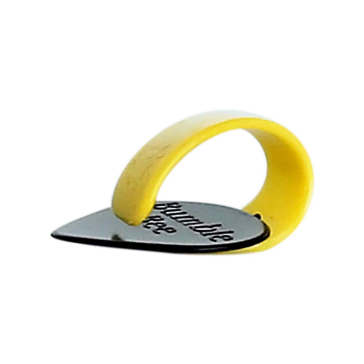 Fred Kelly Picks D5TB-M-3 Delrin Bumblebee Teardrop Large Medium Guitar Pick