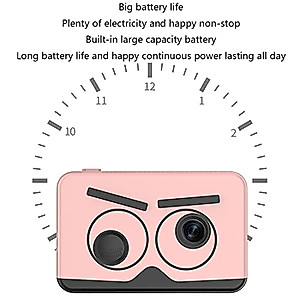 LINXHE Kids Camera Toys for Girls Boys Children Digital Cameras Shockproof Protection Ideal Christmas Birthday Gifts for Girl boy with 32GB Memory Card (Color : Blue)