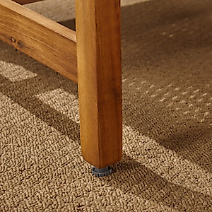 GDFStudioOutdoor 3 Piece Wood and Wicker Club Chairs and Side Table Set, Gray