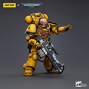 JOYTOY 1/18 Action Figures Warhammer 40K Joy Toy Mecha Model Toys Imperial Fists Heavy Intercessor Rogfried Pertanal