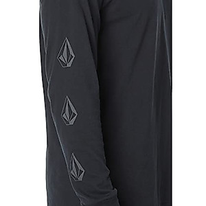 Volcom Men's Stone Tech Long Sleeve Quick Drying Tee, Black, XX-Large
