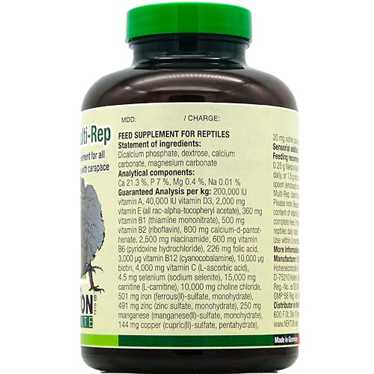 Nekton Multi-Rep Vitamin and Minerals for All Reptiles 300gm / 10.58oz
