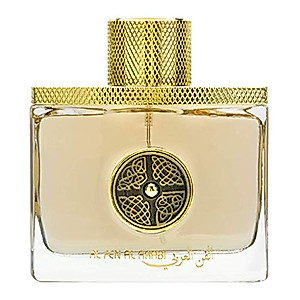 Al Fen Al Arabi Gold for Women EDP - 100 ML (3.4 oz) I Rare Classic scent I Sprecious spices, the warmth of fruity notes with the softness of amber I Daring and Passionate Women I by Lattafa