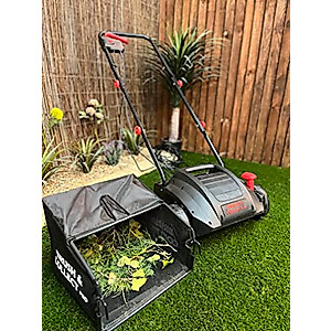 Artificial Turf Electric Power Sweeper/Ceaning Broom. Brush & Collect Pro-USA