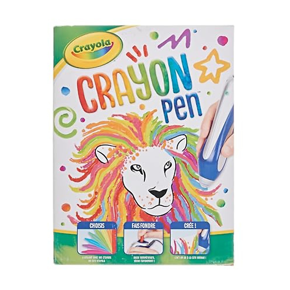 Crayola Ultimelt Pen, Crayon Melting Creative Kit for Arts Crafts, Multisurface