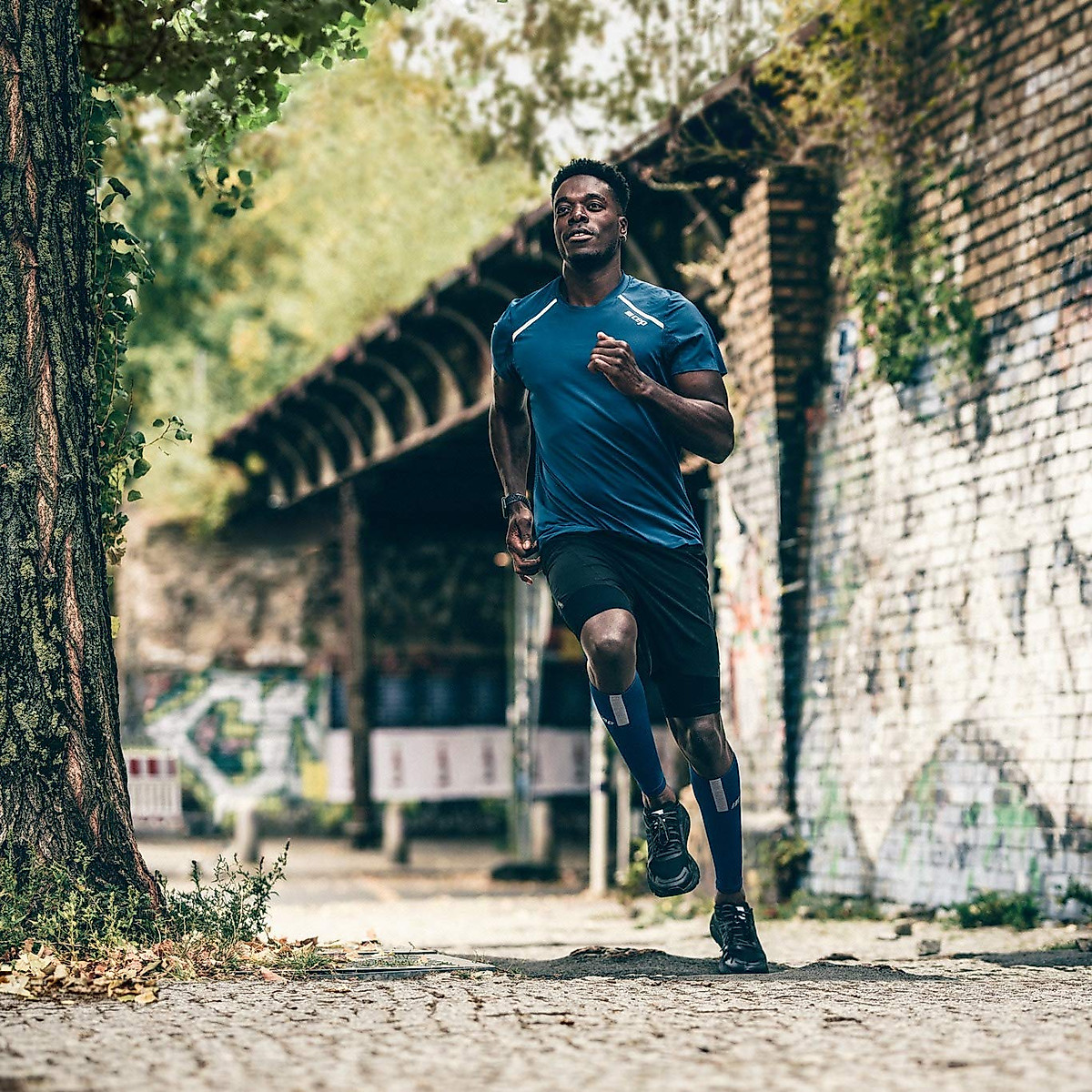 CEP Women's Compression Run Sleeves Calf Sleeves 3.0, Rose/Light Grey IV