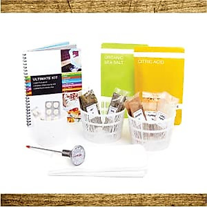 The Ultimate Cheese Making Kit | Make 10 Easy Vegetarian and Gluten-Free Cheeses For All Occasions | Fast, Fresh Homemade Cheese | Includes A Recipe Book and Ingredients, 32oz